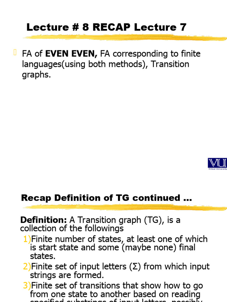 Lesson 8 | PDF | String (Computer Science) | Discrete Mathematics