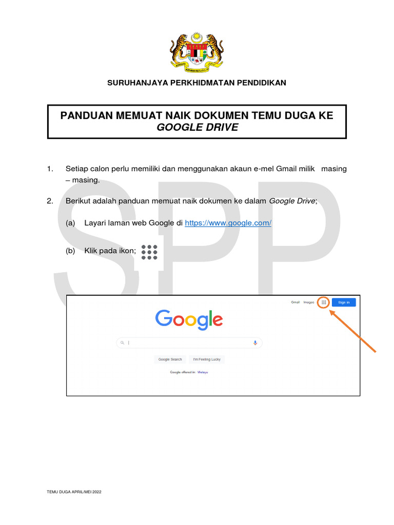 Panduan Unggah Dokumen Temu Duga | PDF