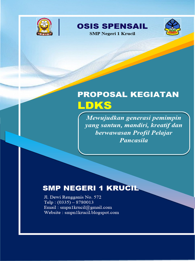 Proposal Ldks Osis 2023 2024 | PDF