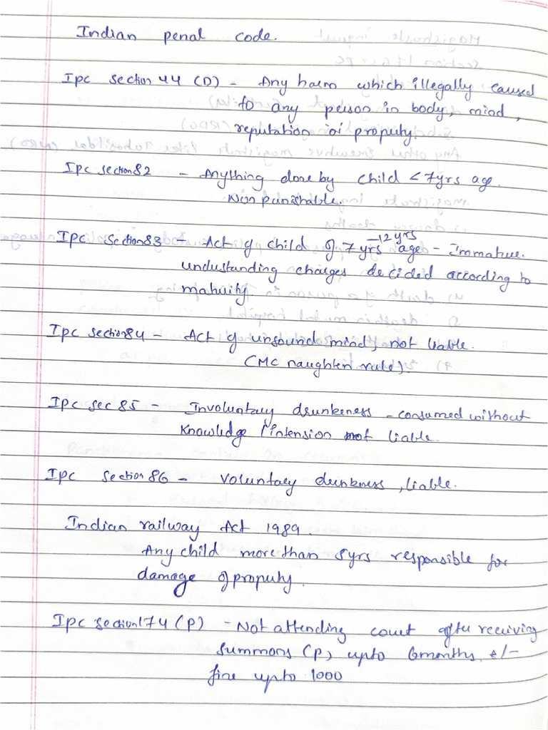 IPC Sections | PDF