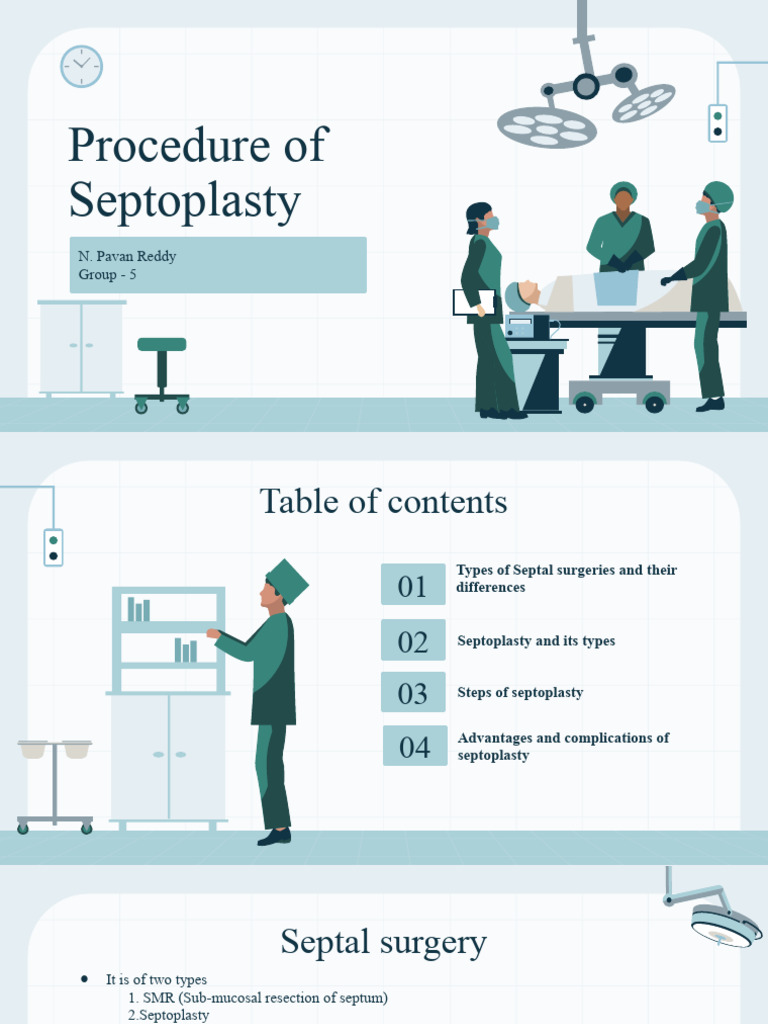 Septoplasty Procedure Overview and Types | PDF | Human Nose ...