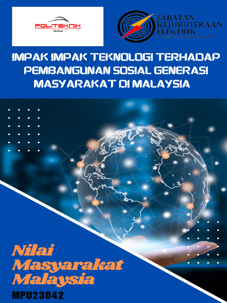 Impak Impak Teknologi Terhadap Pembangunan Sosial Generasi Masyarakat Di Malaysia | PDF