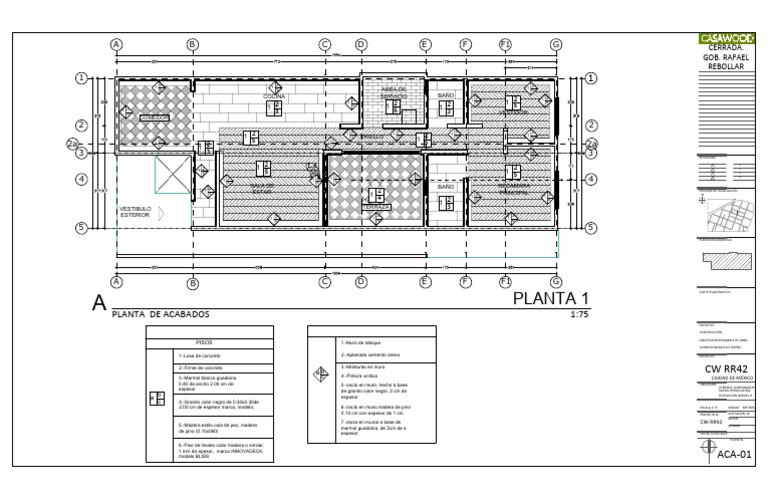 Plano de Construcción Residencial | PDF