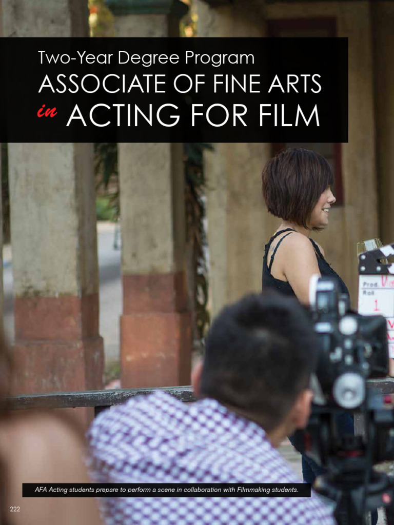 Afa Acting | PDF | Acting | Filmmaking