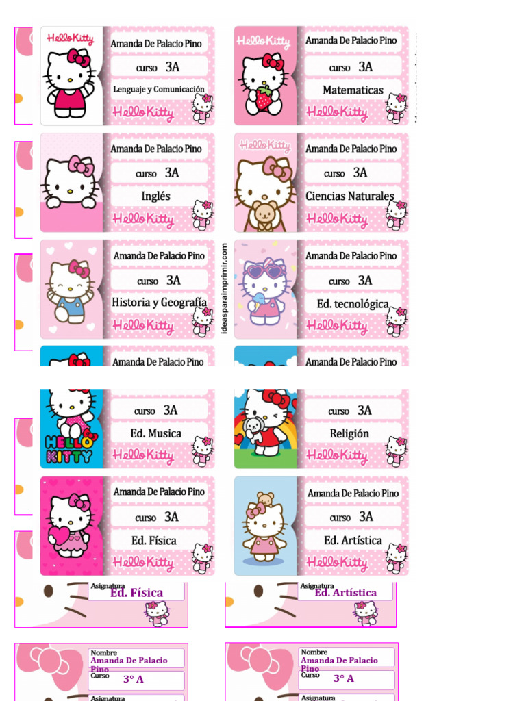 Materias de Amanda De Palacio Pino | PDF | Artes del Lenguaje y ...