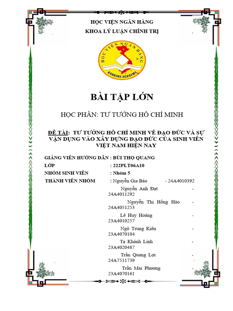 BTL TTHCM | PDF