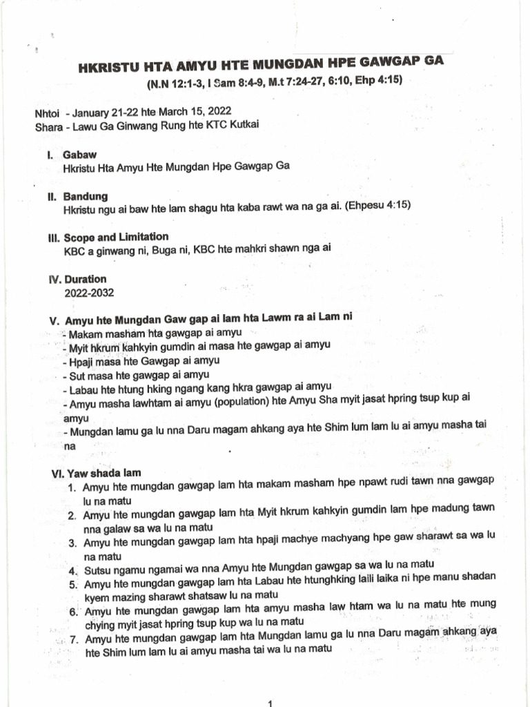 KBC 10 Ning Masing | PDF