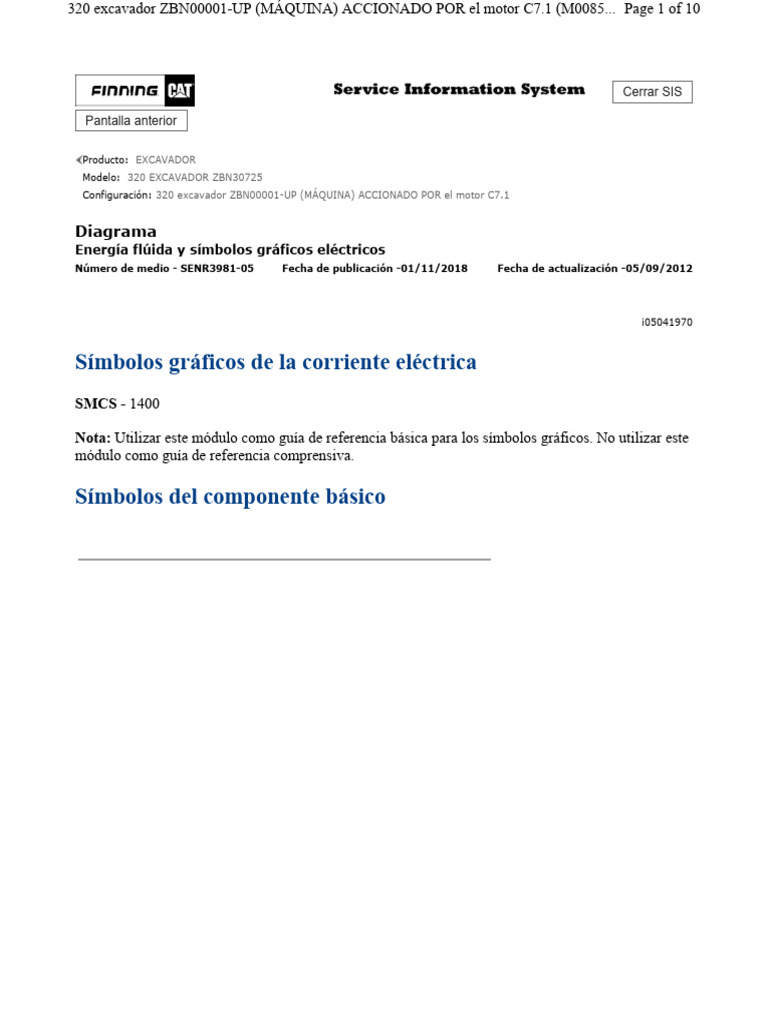 Símbolos Gráficos de La Corriente Eléctrica | PDF | Ingenieria ...
