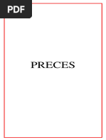 Preces del Opus Dei en latín y español | PDF | Oración | Intercesión