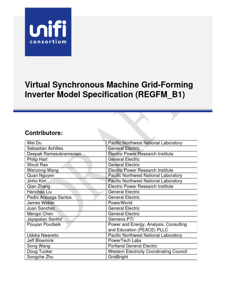 Grid-Forming Inverter Model Guide | PDF | Power Inverter | Electromagnetism