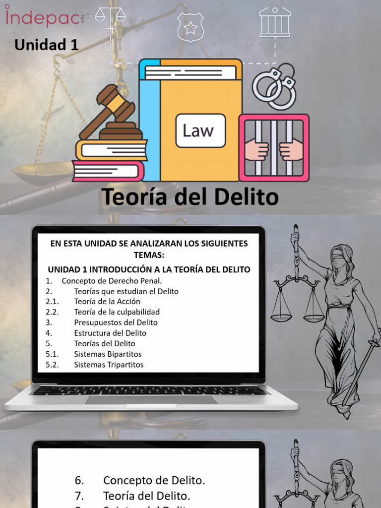 Teoría Del Delito INDEPAC 2023 (1) (5) PRESENTACIÒN COMPLETA | Descargar gratis PDF | Intención ...