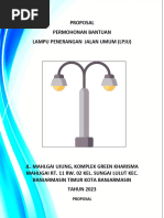 Contoh Usulan Musrenbang 2023-2025 | PDF