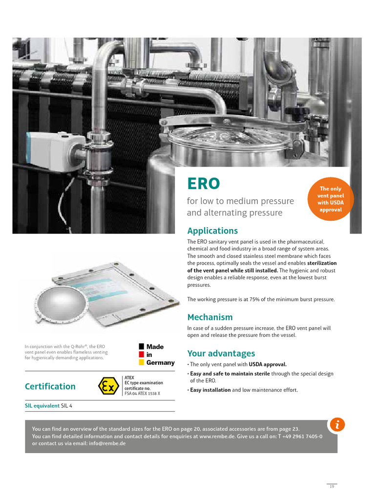 Product_Information_ERO | PDF