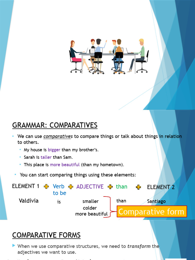 Grammar Comparatives | PDF | Adjective | Linguistic Typology