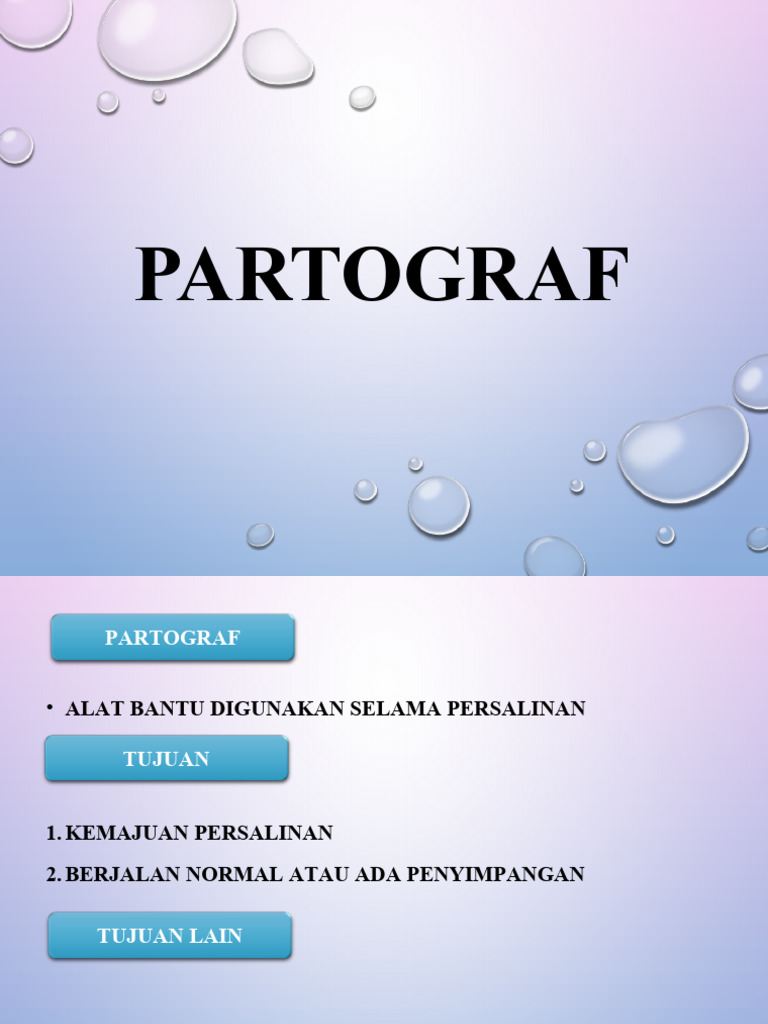 Partograf | PDF