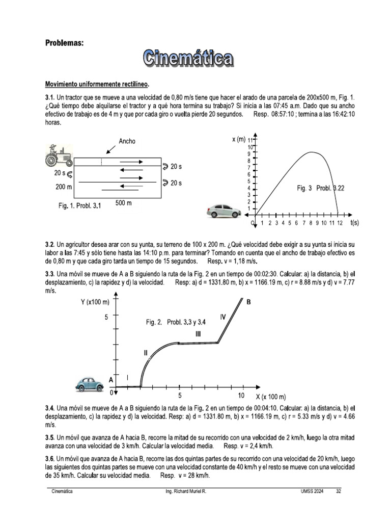 Cinematica PDF | PDF