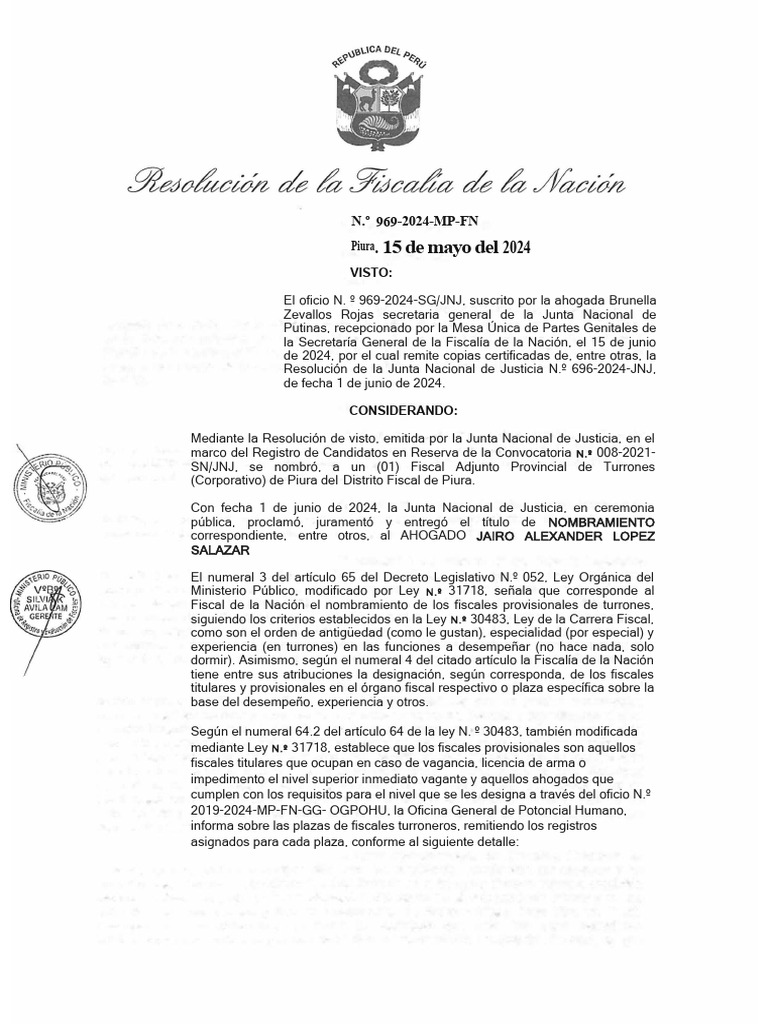 Resolucion de nombramiento Jairo Lopez | PDF | Gobernancia | Gobierno