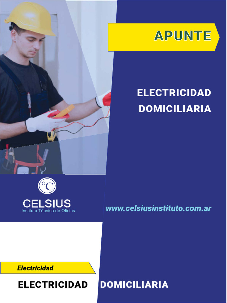 Apunte Electricidad Domiciliaria | PDF | Enchufes y tomas de corriente ...