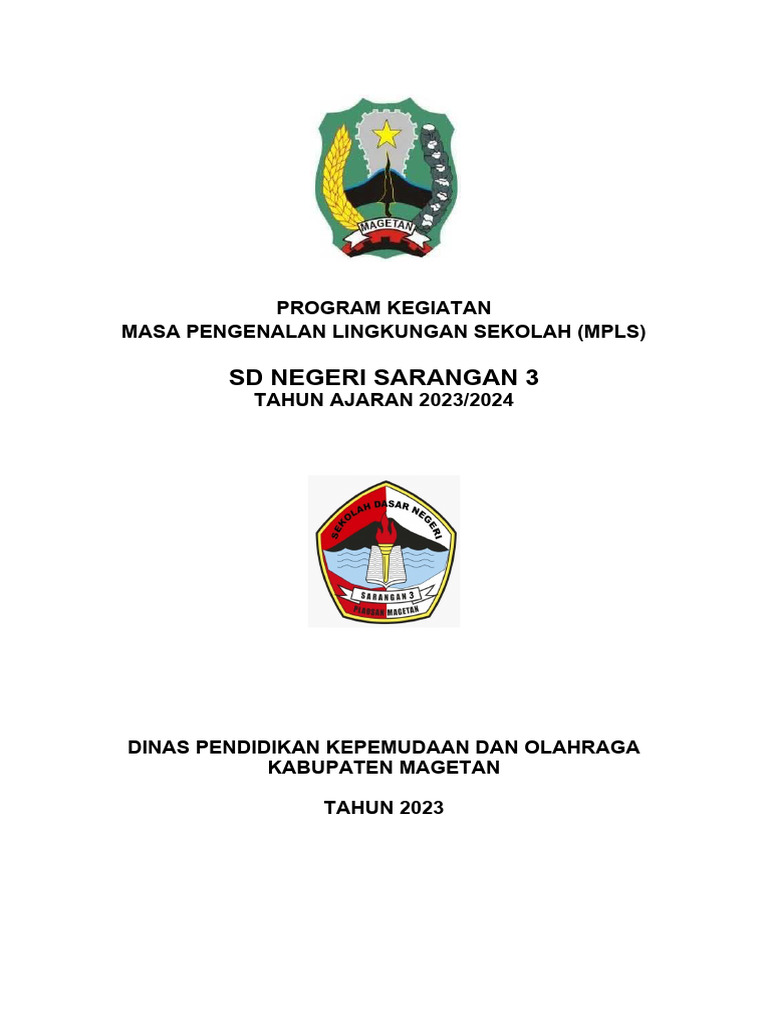 Instrumen MPLS SDN Sarangan 3 Tahun Ajaran 2023-2024 | PDF