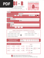 Protocolo de Calificacion Del Bender Adulto | PDF | Salud mental | Psicología anormal