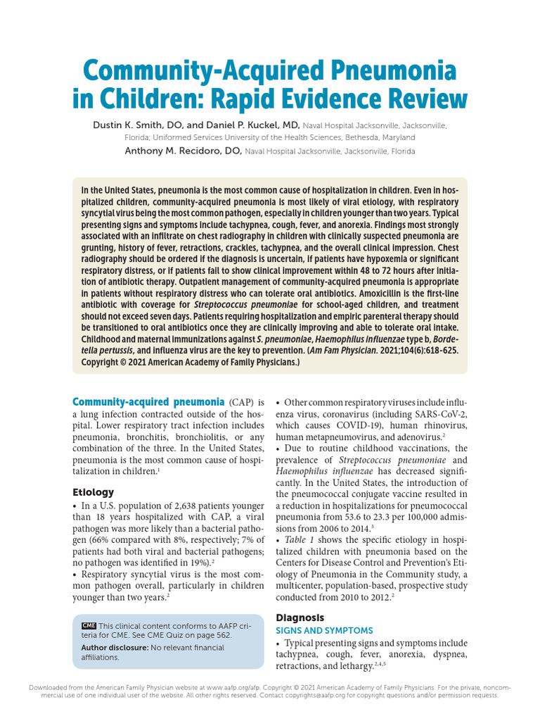 pCAP - COMORB | PDF | Pneumonia | Methicillin Resistant Staphylococcus ...