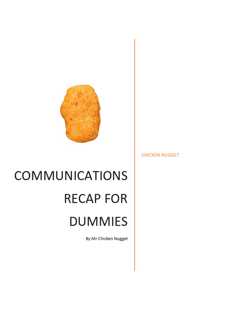 Communications RECAP (Memory Sheet) | PDF | Emotional Intelligence ...