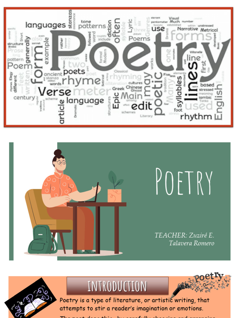 Sesión 8 Poetry | PDF | Poetry | Metre (Poetry)