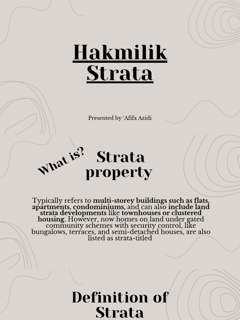 Strata Title | Download Free PDF | Ownership | Condominium