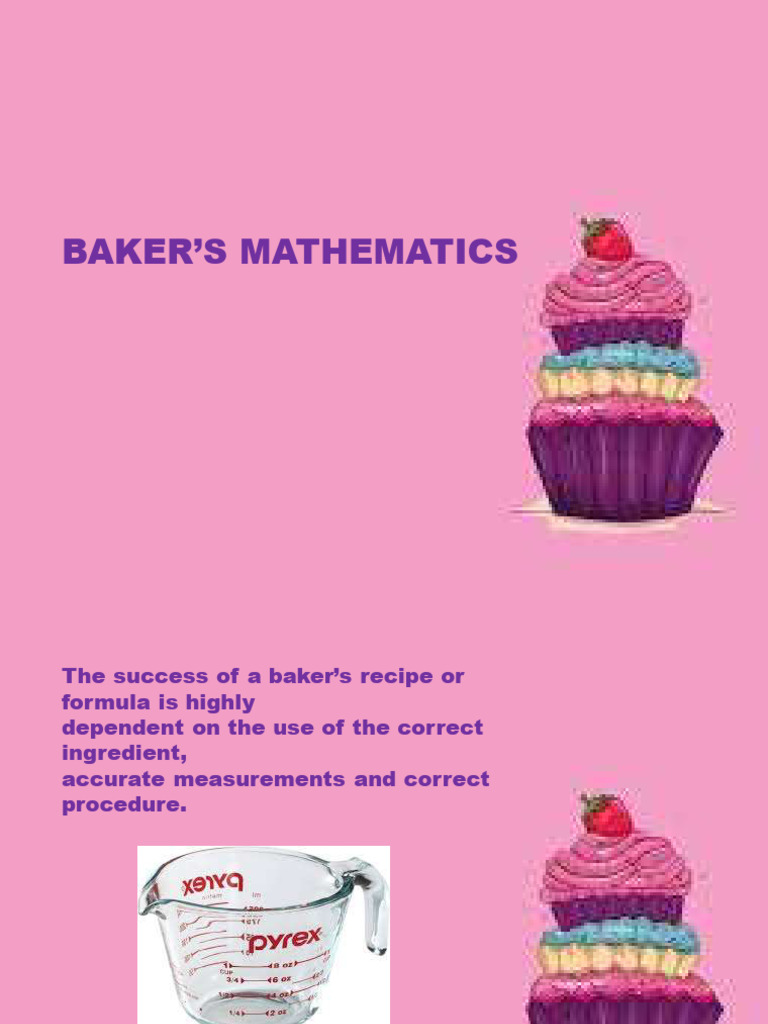 Baker's Math | PDF | Cakes | Baker's Yeast