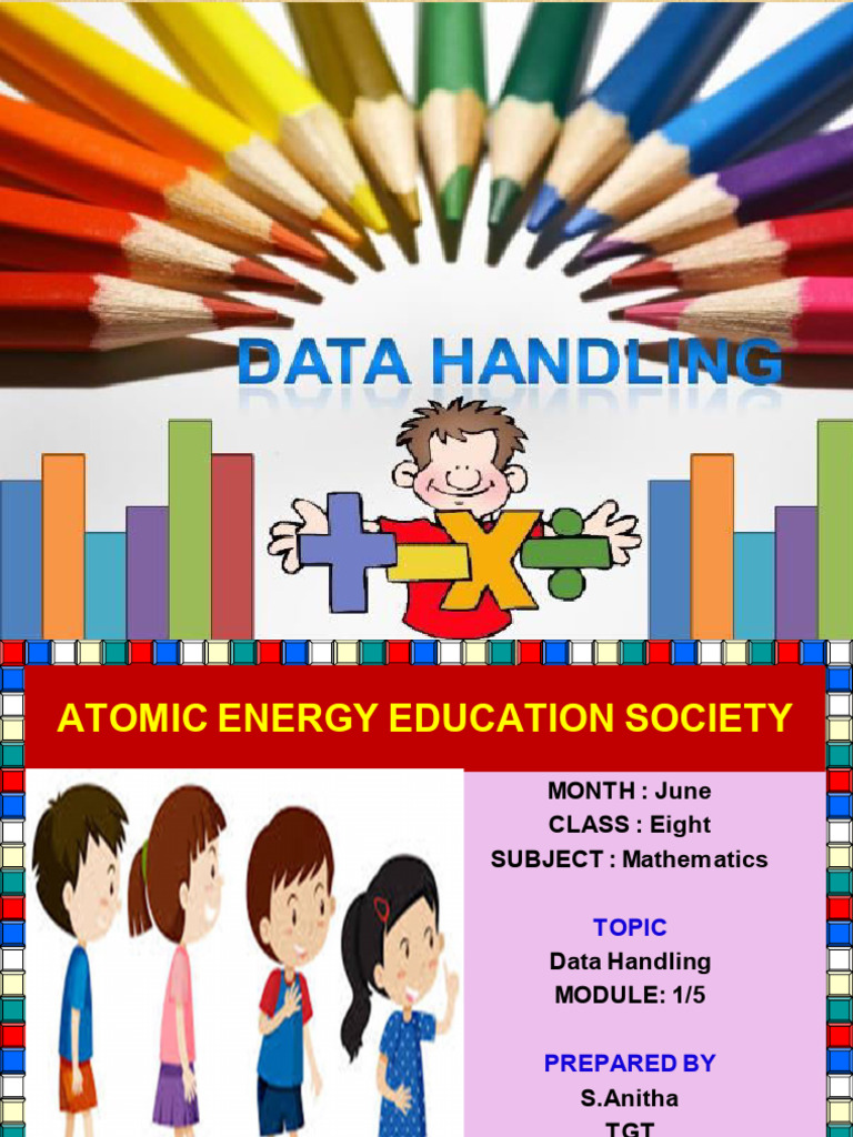 Viii Mat L05 M01 Data Handling PPT | PDF | Data | Histogram