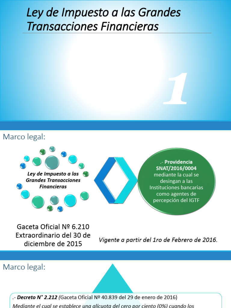 IGTF | PDF | Bancos | Impuestos