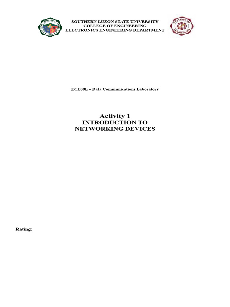 Introduction to Networking Devices | PDF | Computer Network | Network ...