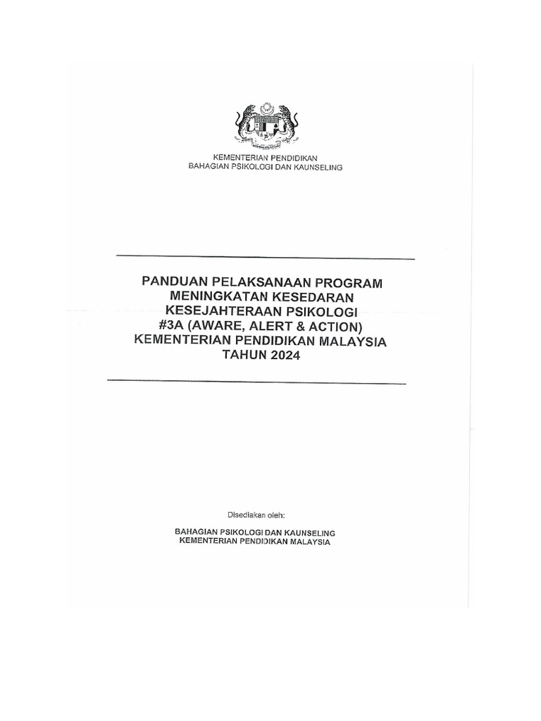 Panduan Pelaksanaan #3A 2024 | PDF