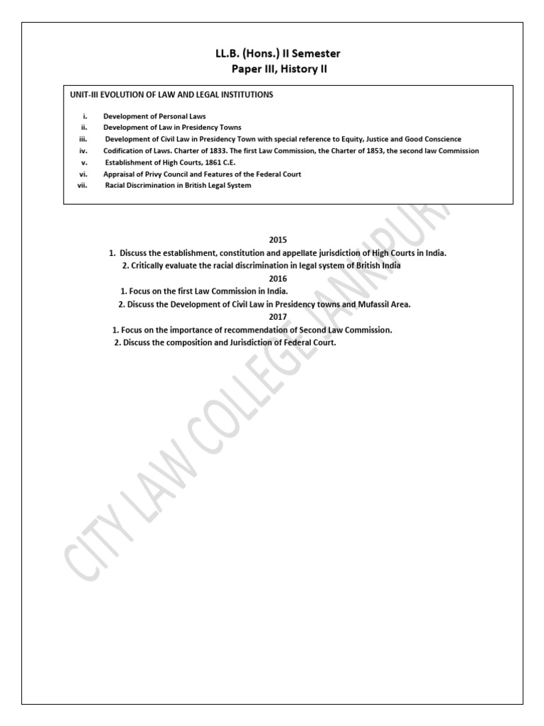 History II Unit III | PDF | Jurisdiction | Appeal History II Unit III | PDF | Jurisdiction | Appeal