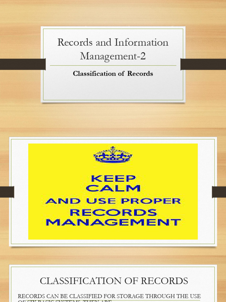 Records and Information Management-2 | PDF | Computer File | Computer Science