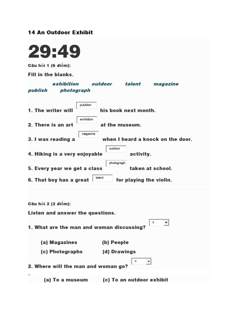 14 An Outdoor Exhibit | PDF | Photograph