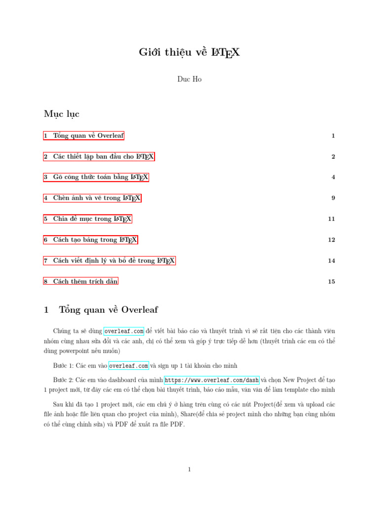 LaTeX-tutorial | PDF