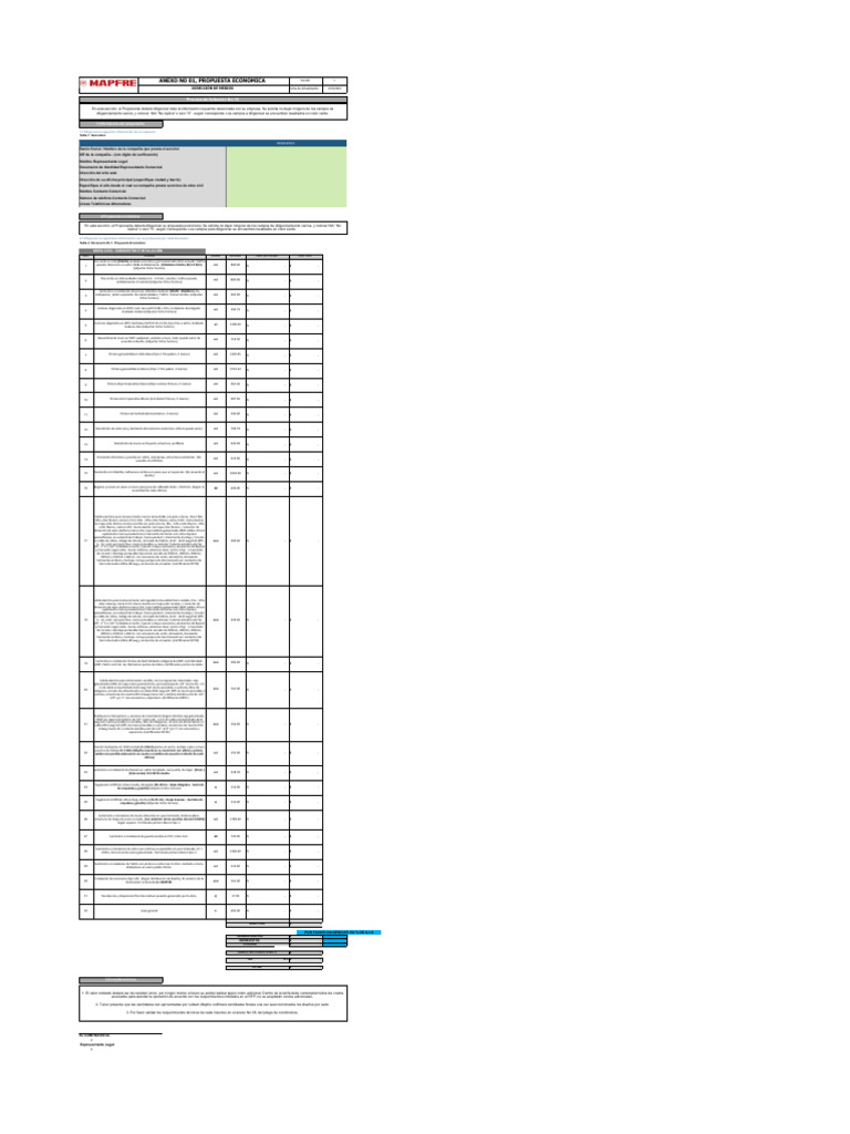 Anexo No 01 - Propuesta Economica V2 | PDF | Ingeniería de Edificación | Bienes manufacturados