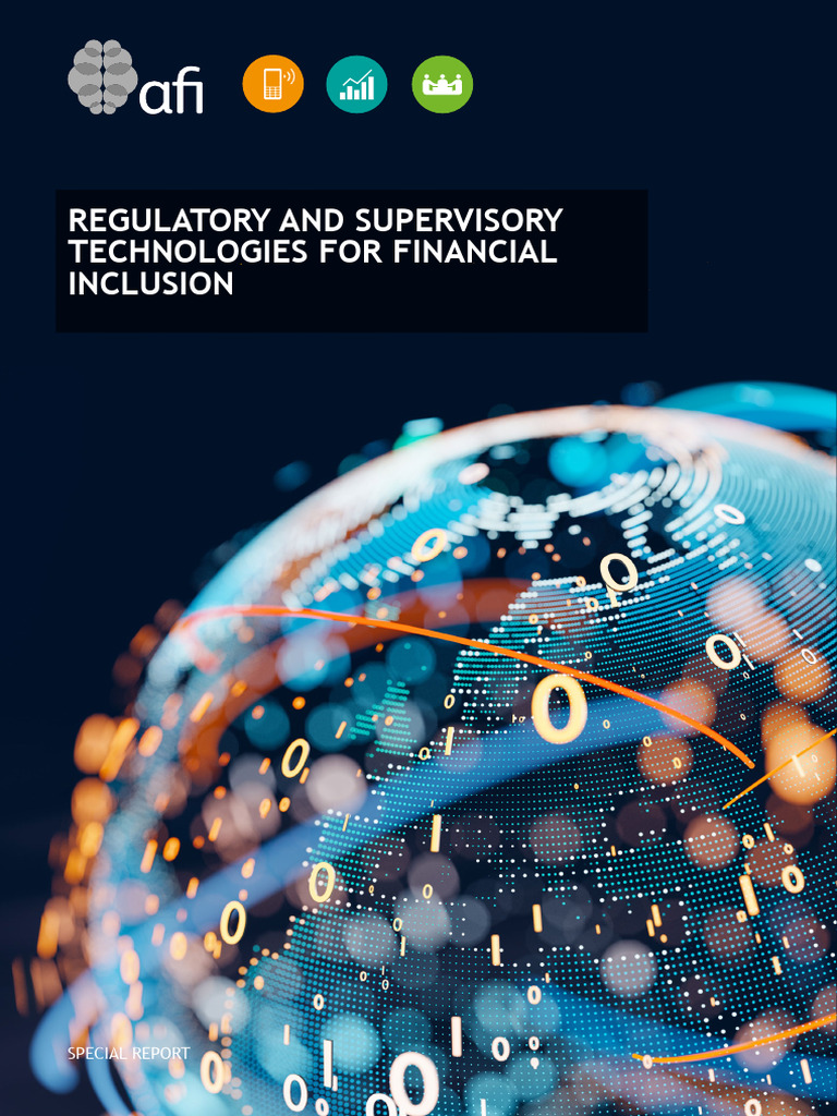 2.RegTech SupTech Special Report Isbn | PDF | Financial Inclusion | Policy