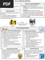 Ind AS 19: Employee Benefits Overview | PDF | Employment | Actuarial ...