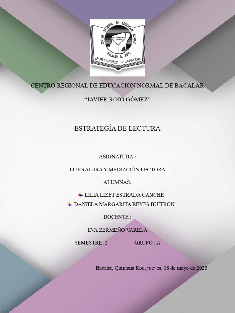 Estrategía de Lectura | PDF | Escritura