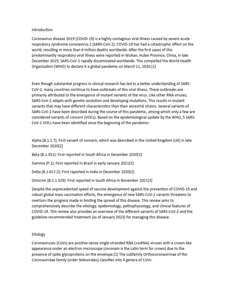 CC 191 | PDF | Virus | Diseases And Disorders