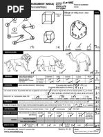 MoCA Test Spanish | PDF | Cognición | Ciencia cognitiva