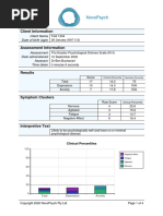 Fatigue Assessment Scale (FAS) | PDF