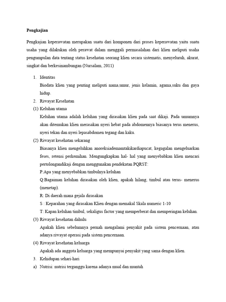 Askep Teori Bu Rika | PDF