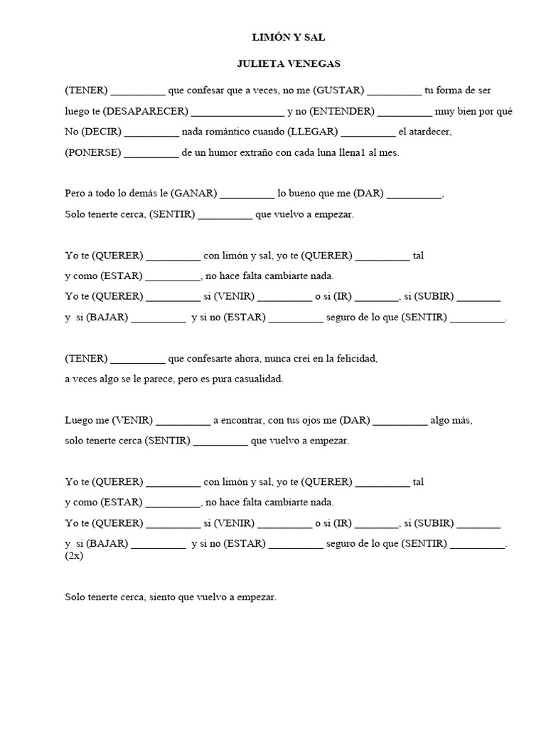 LimÓn Y Sal Pdf 