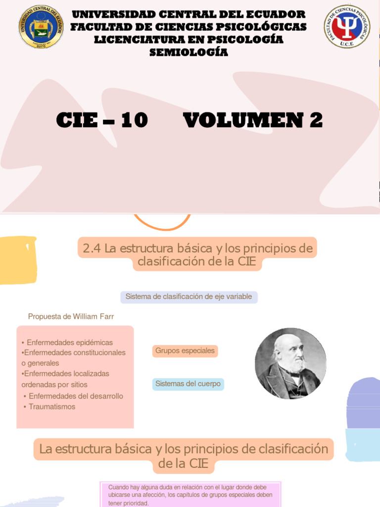 Cie 10 | PDF | Medicina | Enfermedades y trastornos