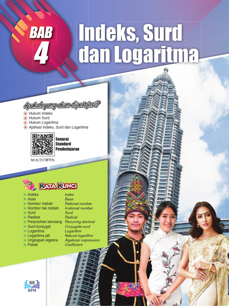 Bab 4 Indeks, Surd Dan Logaritma | PDF
