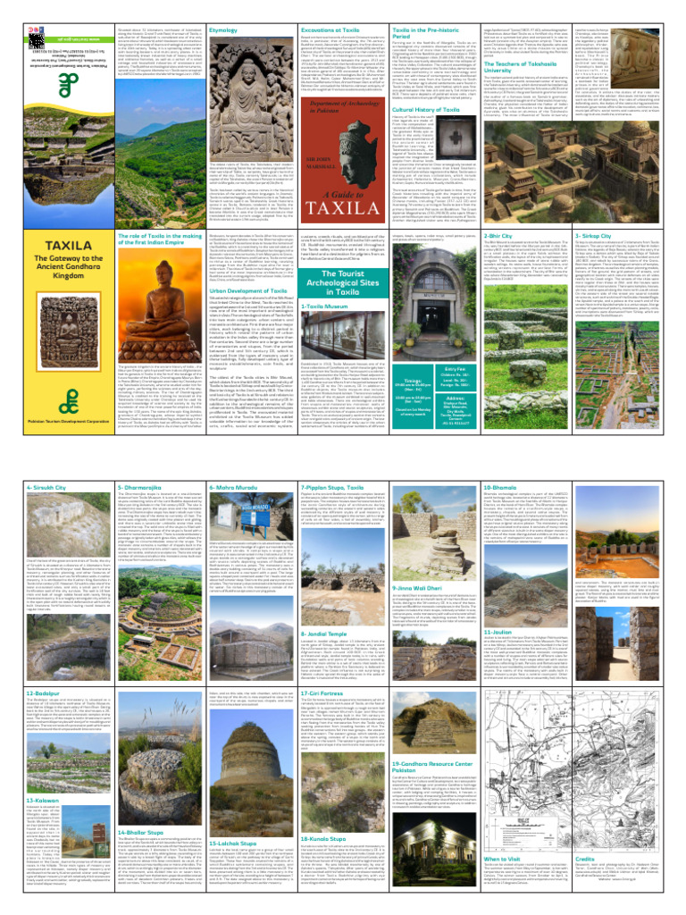 Taxila: Ancient City and UNESCO Site | PDF