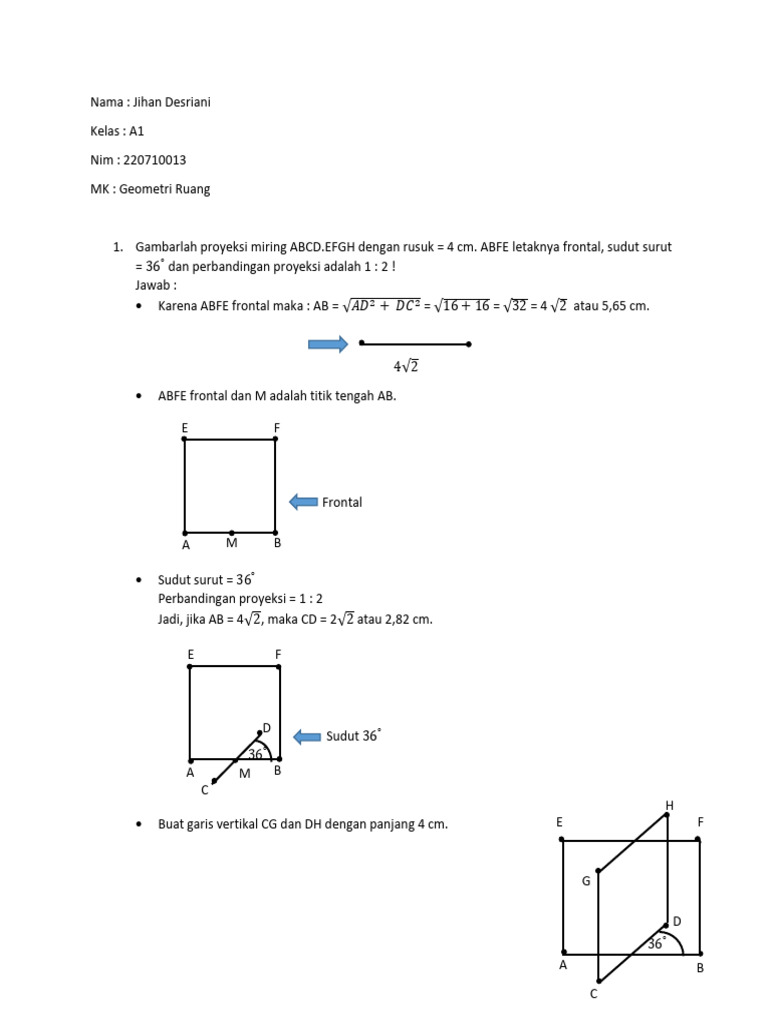 Geometri Ruang | PDF